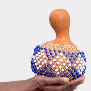 Shekere African Musical Instrument, Beaded Maracas, Percussion Shaker ...