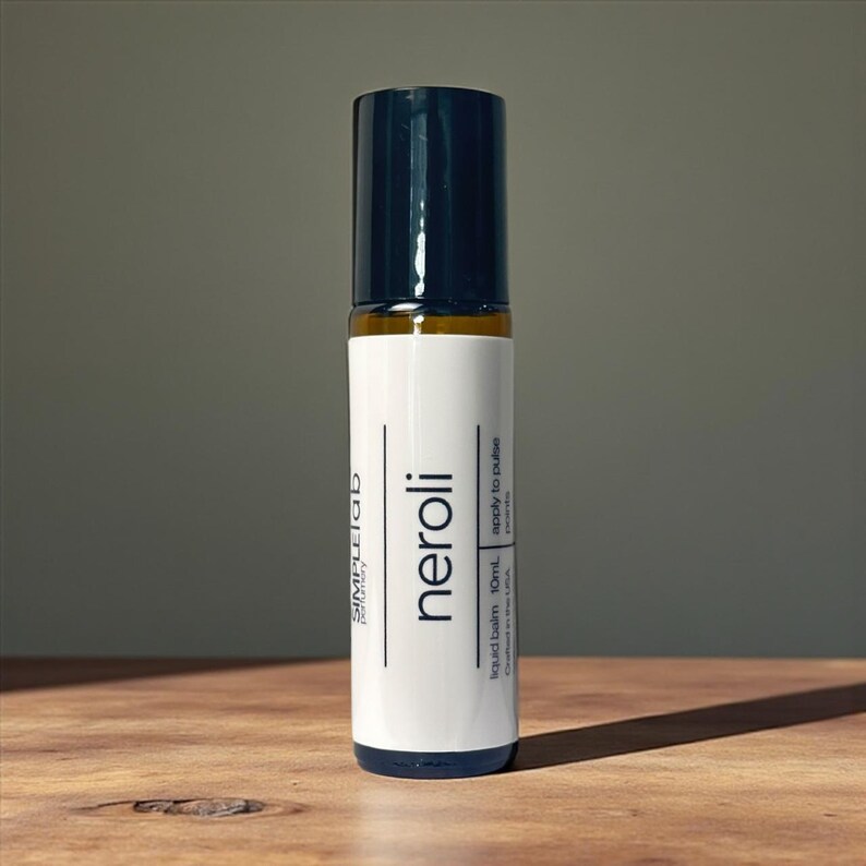 Neroli Portofino Inspired Perfume Oil Roll-on: Citrus Blossom Vegan ...
