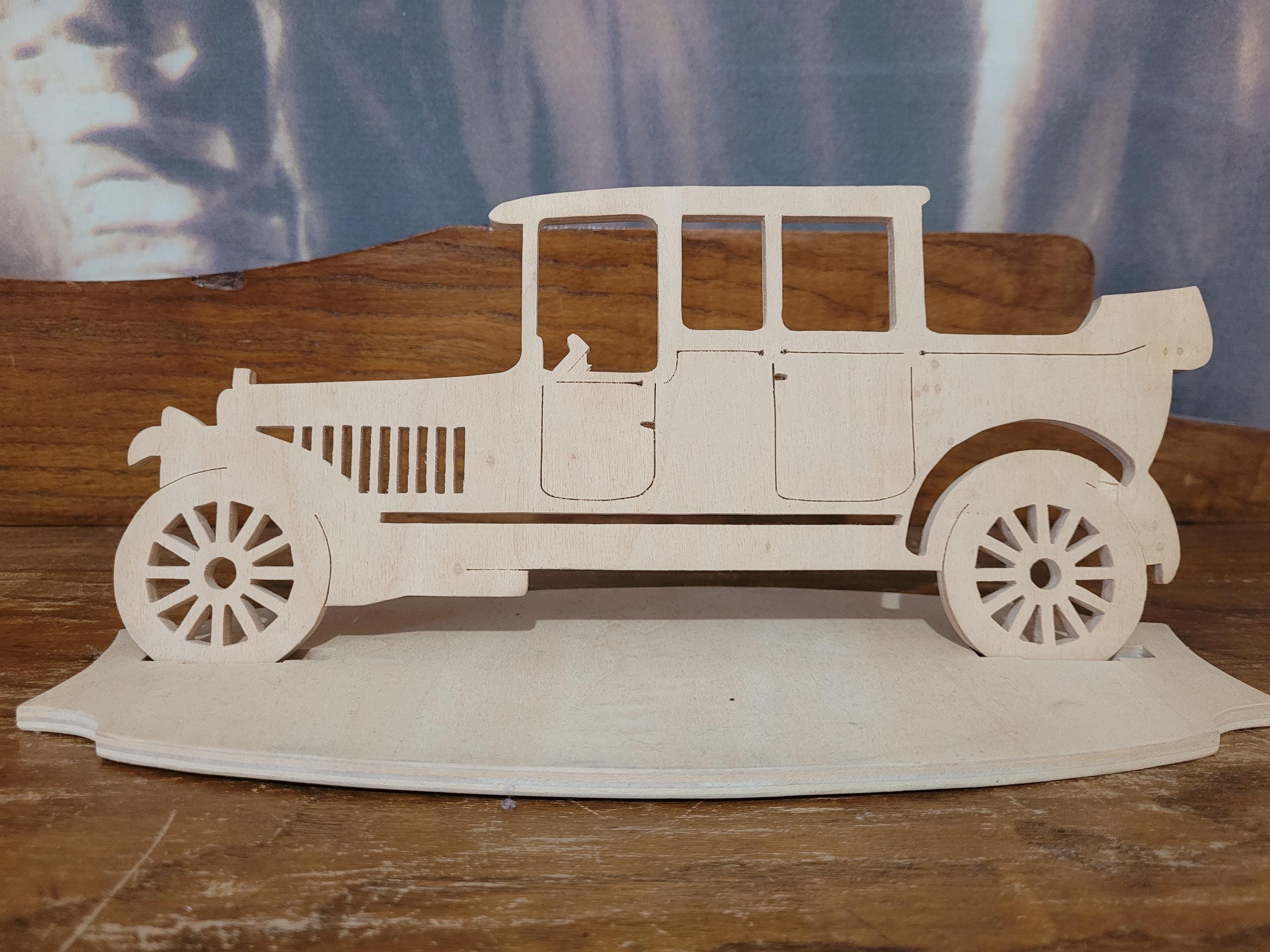 Handmade Scroll Saw Classic Car Home Decor - Etsy