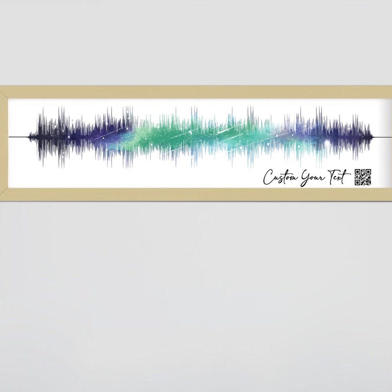 Soundwave Art Qr Code - Etsy