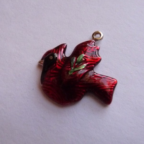 Red Cardinal Charms - Etsy