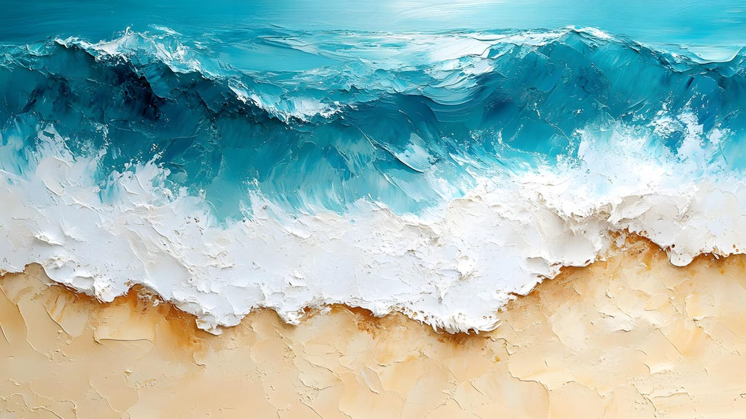 Ocean Wave Bliss - Etsy