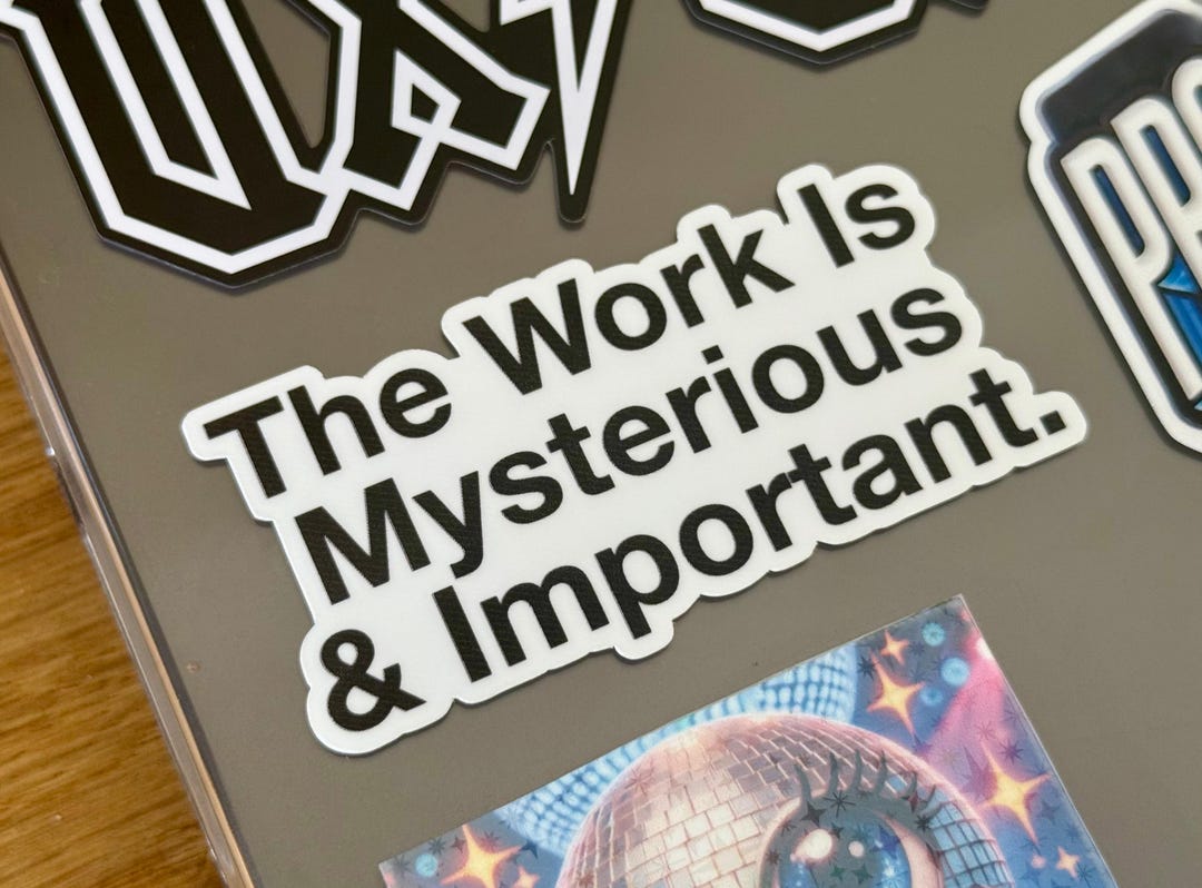 Severance Sticker: the Work is Mysterious and Important | Waterproof ...