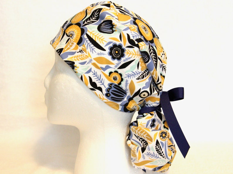 Scrub Cap Ponytail Scrub Cap Scrub Ponytail Hat Pony Tail - Etsy