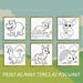 Jungle Animals Coloring Book: 50 Safari Activity Pages (PDF Download ...