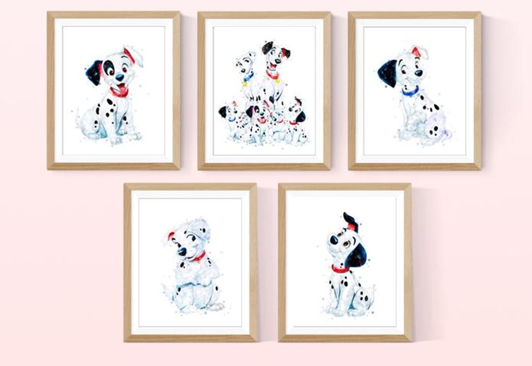 101 Dalmatians Prints - Etsy