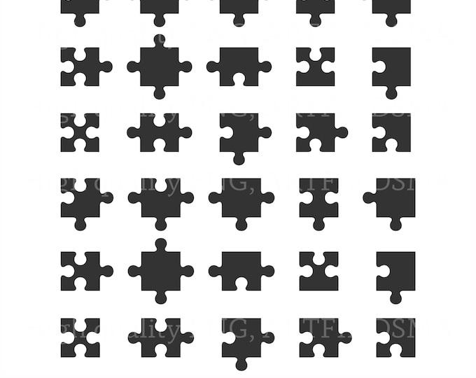 Puzzle Piece SVG, Jigsaw Clipart, Problem Solving Icon, Game Symbol ...