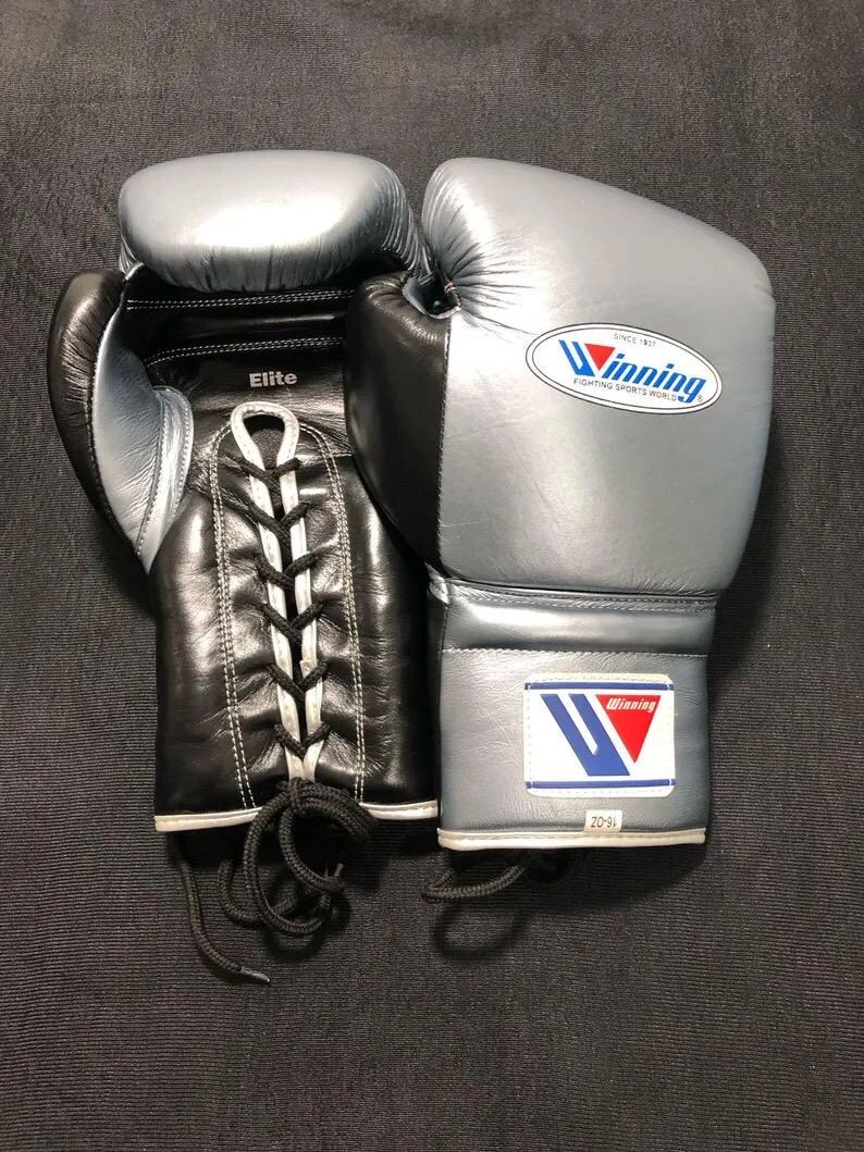 Winning Boxing Gloves, Lace up Boxing Gloves, Personalized Boxing Gear ...
