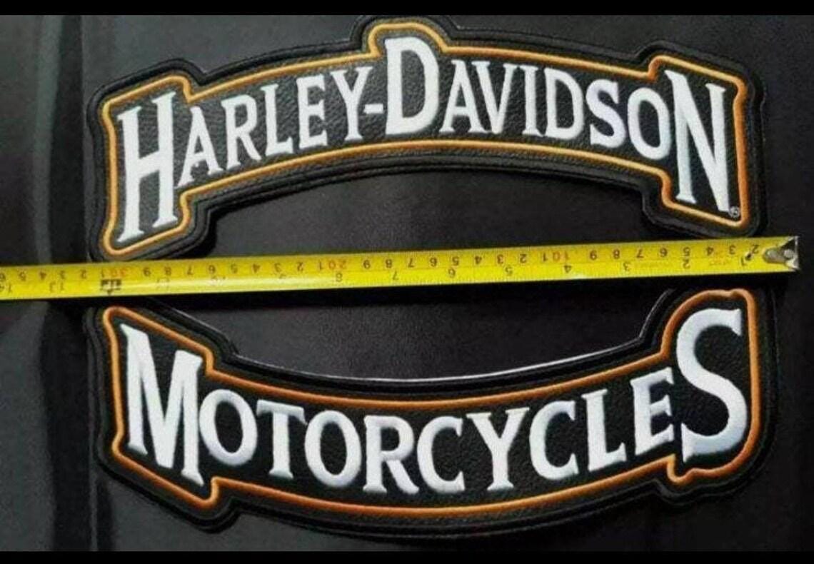 Harley Davidson Patch 3 Piece Eagle Patches for Jacket Motorcyclist ...