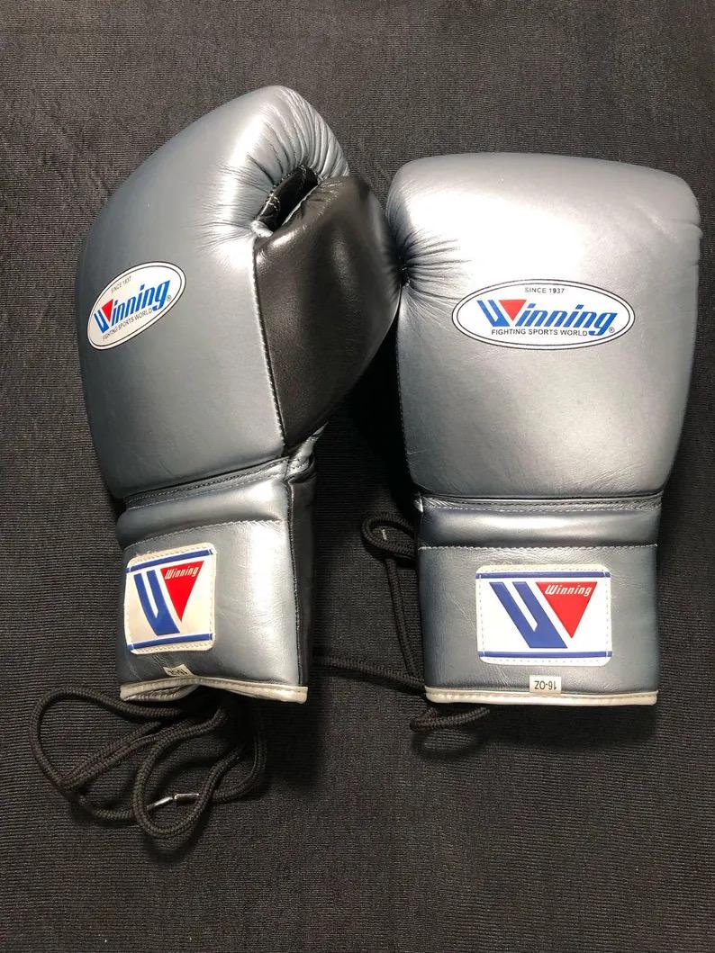 Winning Boxing Gloves, Lace up Boxing Gloves, Personalized Boxing Gear ...