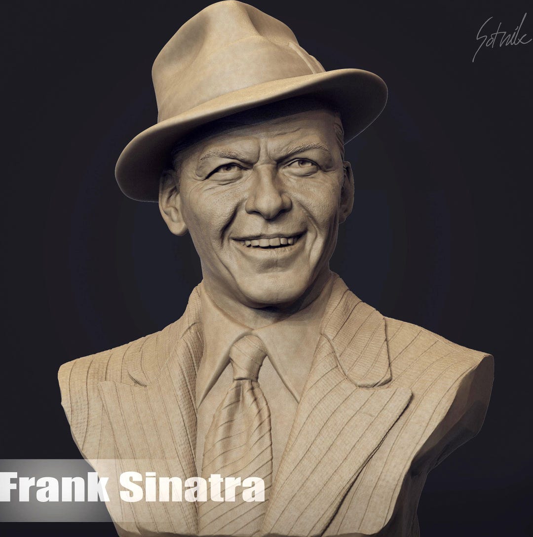 Frank Sinatra 3d Print Model - Etsy