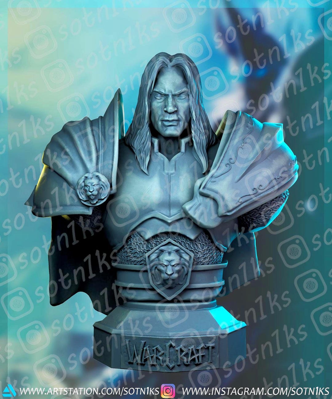 Arthas Wow 3D Print Model - Etsy