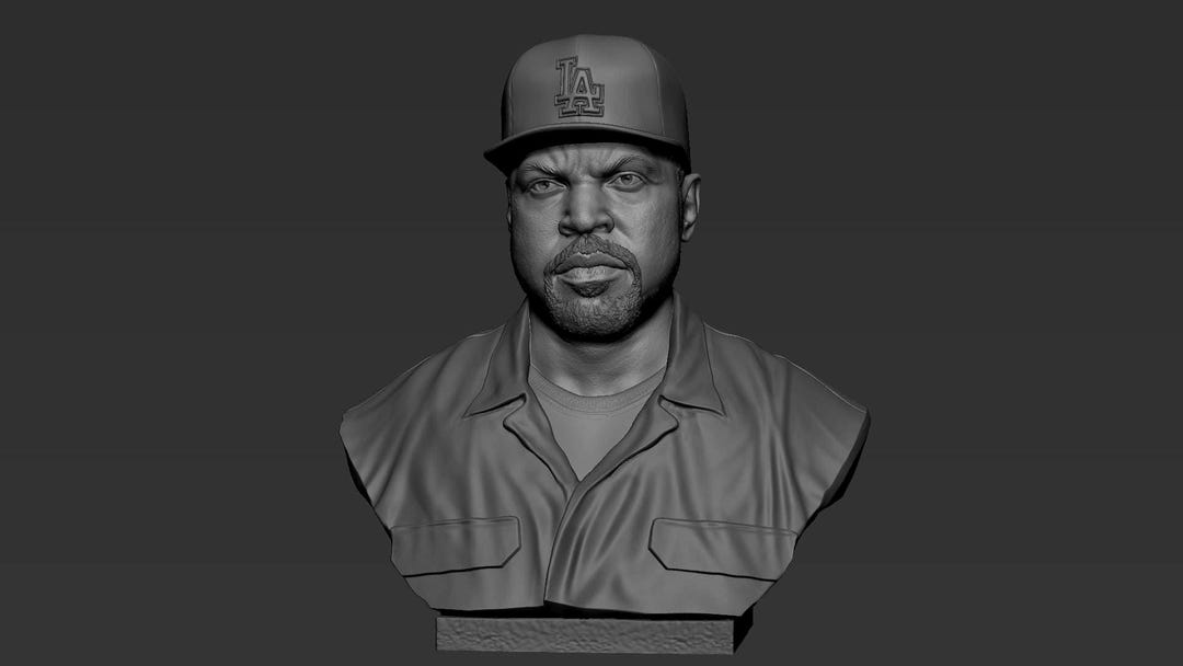Ice Cube - 3d Print Model - Etsy