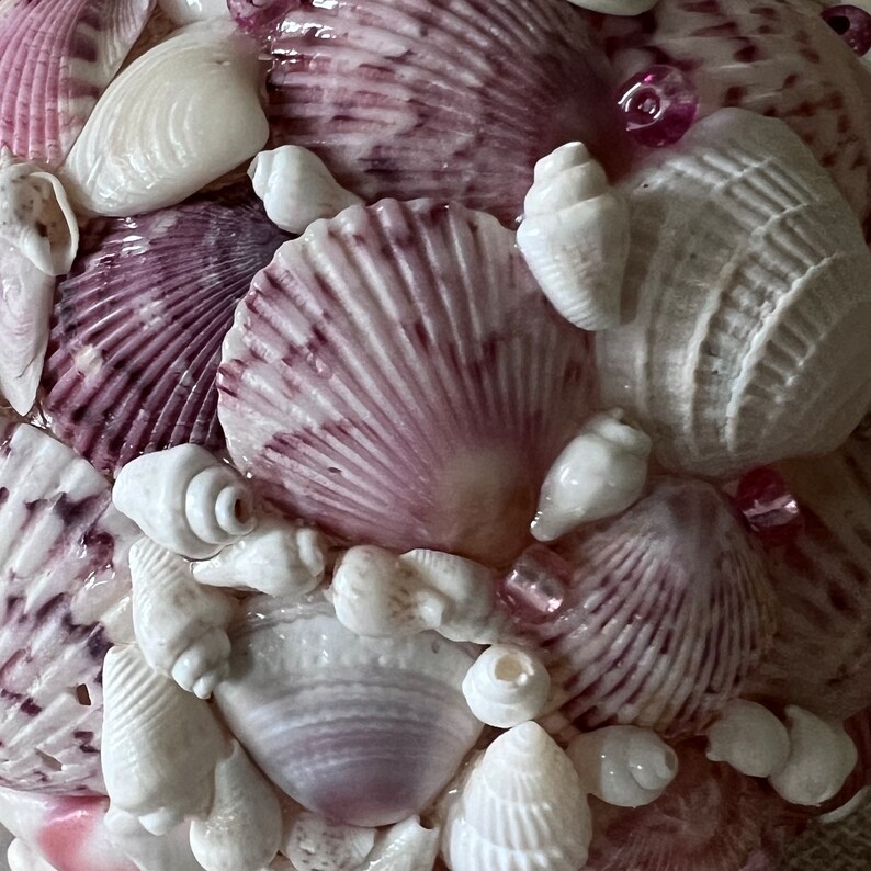 Pink Shells Ornament, Valentine's Gift for Shell and Beach Lover - Etsy