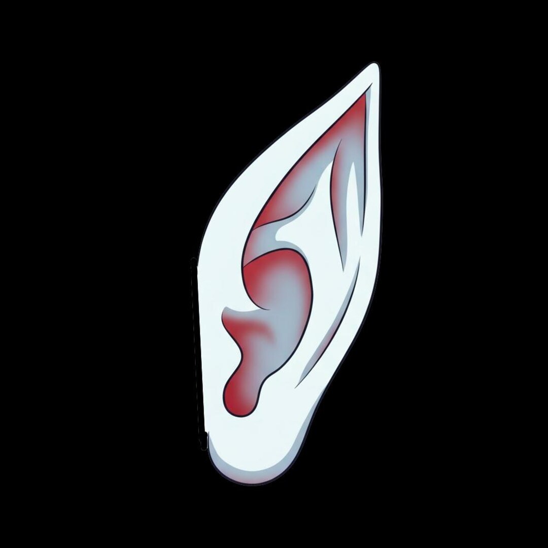 Halloween Vampire Ear Pack | Spooky Gothic Ear Graphics for Streamers ...