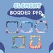 Webcam Frame Element / Vtuber / Kawaii / Fun / Colorful / Border - Etsy