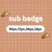 Taco Twitch Badges: Sub & Bit Badges for Streamers (instant Download ...