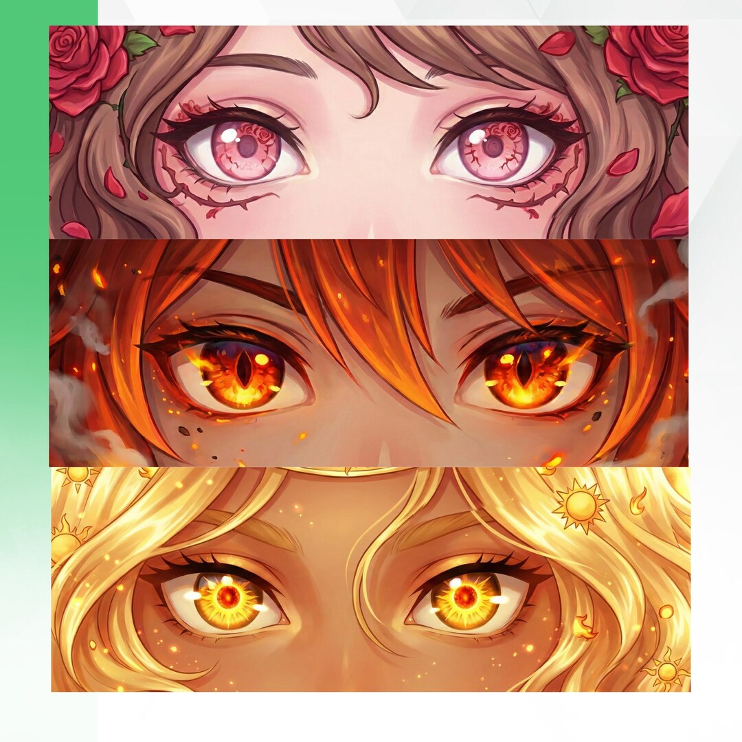 Eye Banner for Streaming Vtuber & Pngtuber Overlay - Etsy Australia