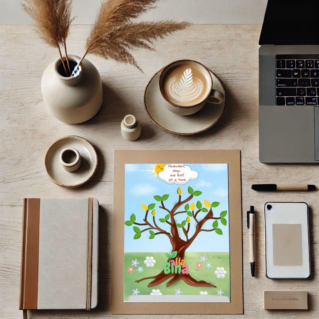 February Habit Tracker 2026 Printable PDF | Tree-themed Monthly Habit ...