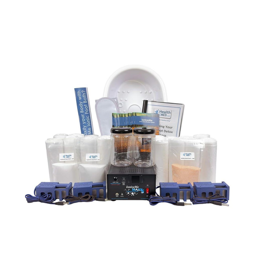 Ionic Foot Bath Detox Machine Kit: Healthandmed Ionizeme Maxx 5 - Etsy