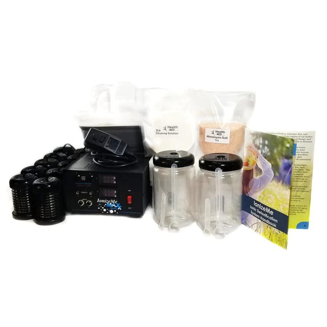Dual Ionic Foot Detox Machine: Usa-made Toxin Cleanse With Infrared ...