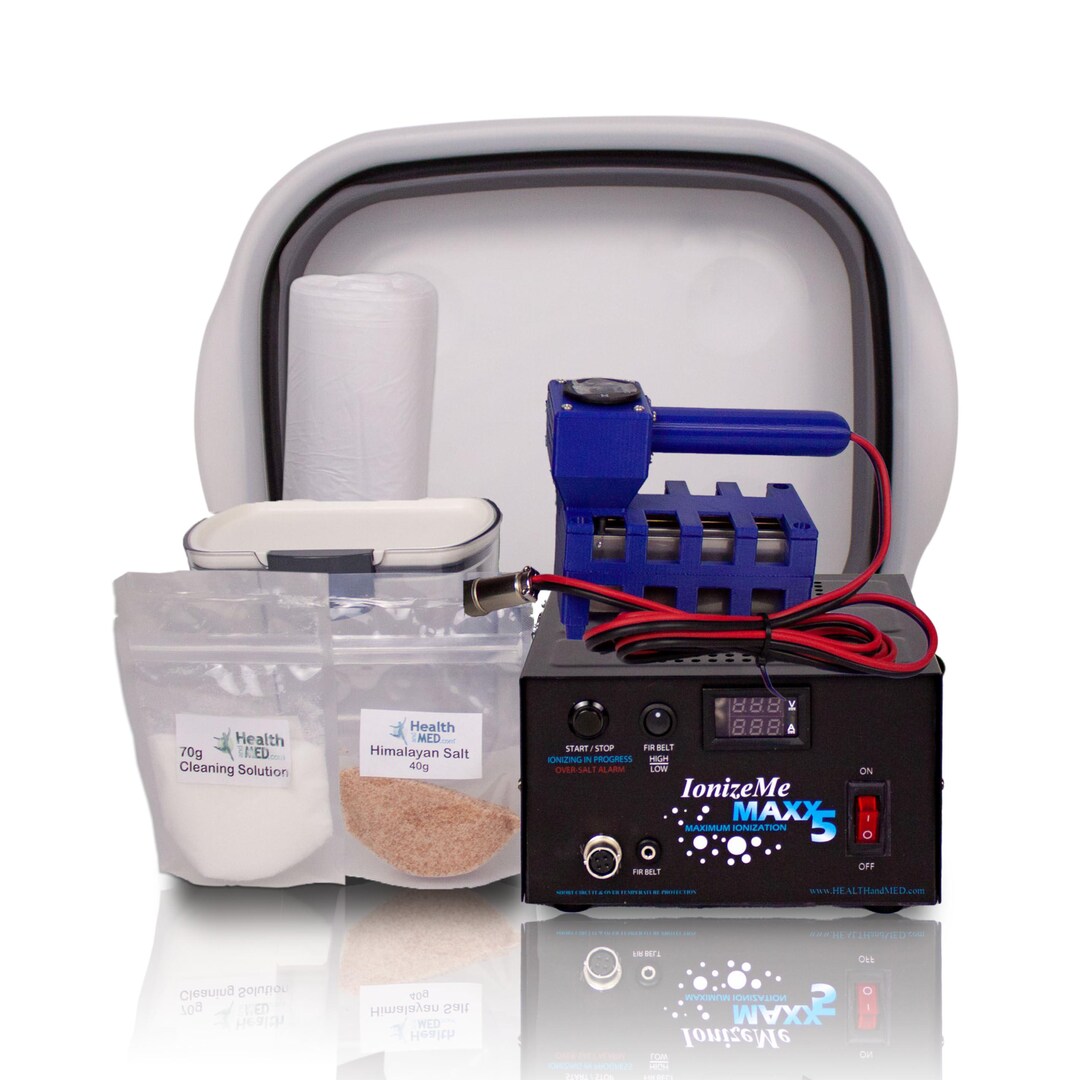 Healthandmed Ionizeme Maxx Dual Ionic Foot Detox Machine: 5-year ...