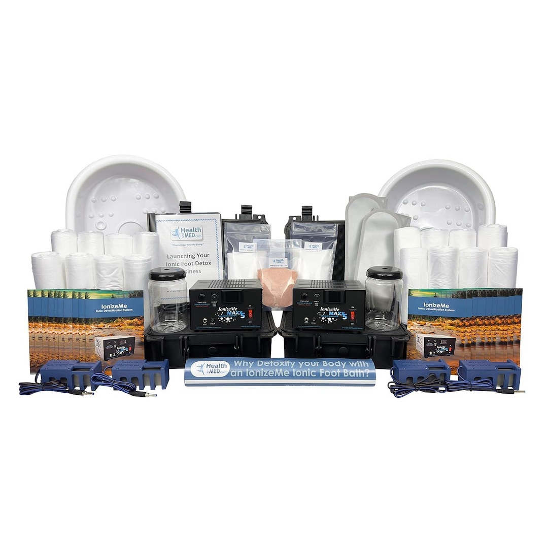 Ionizeme Maxx 5 Ionic Foot Detox Machine - Full Body Cleanse - Etsy