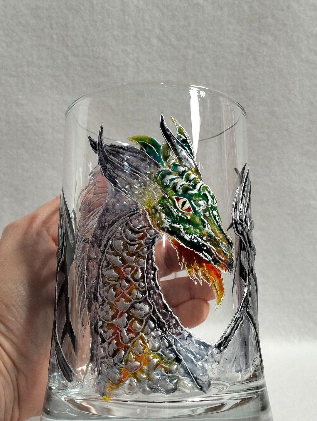 Beer Mug "wings of Fire" 500 Ml - Etsy