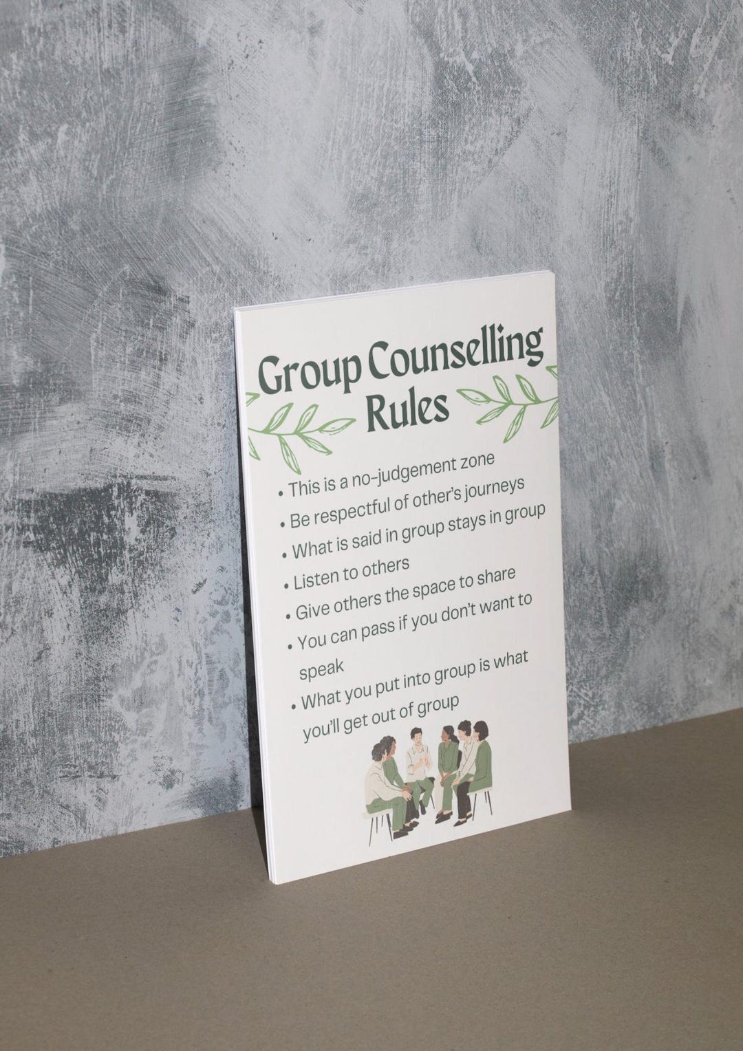 Psychology Rules Poster for Powerful Group Counselling, Mental Health ...