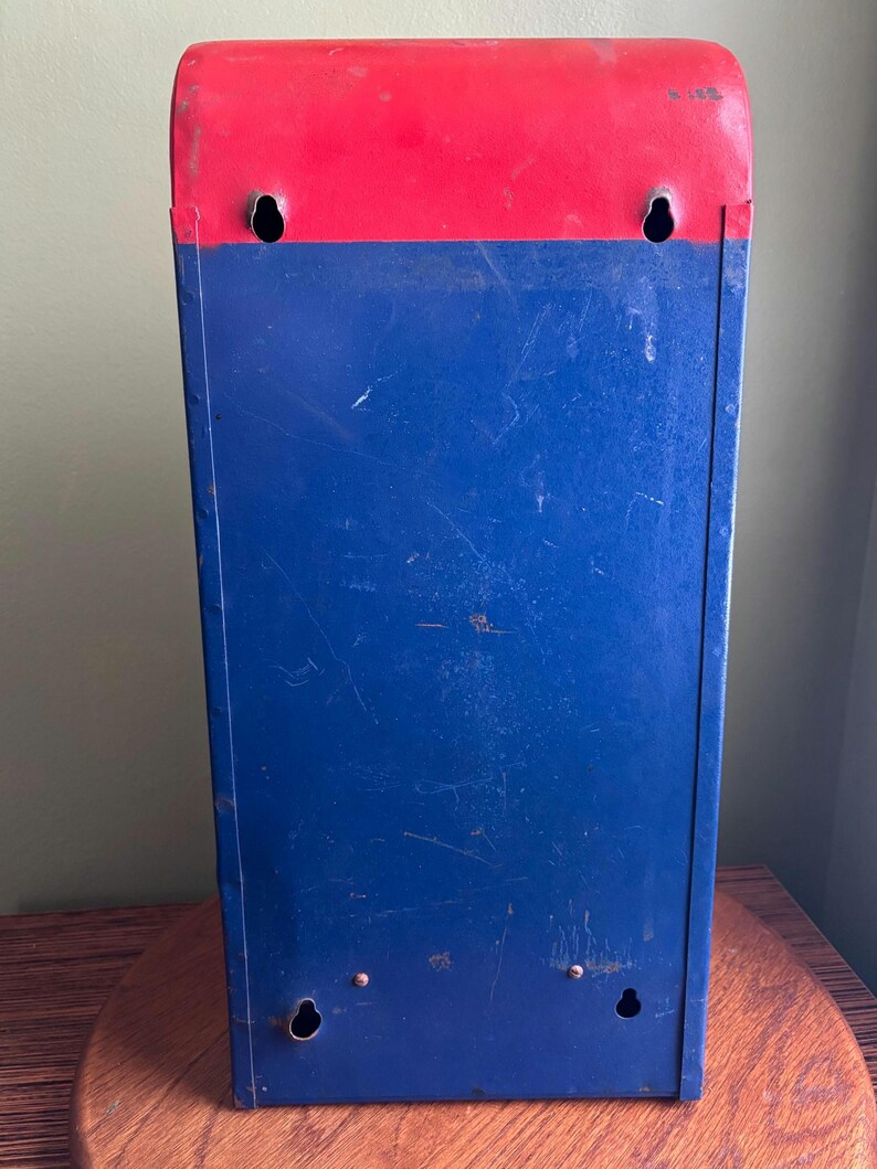 Vintage USPS Stamp Vending Machine - Locked With Key Industrial Decor ...
