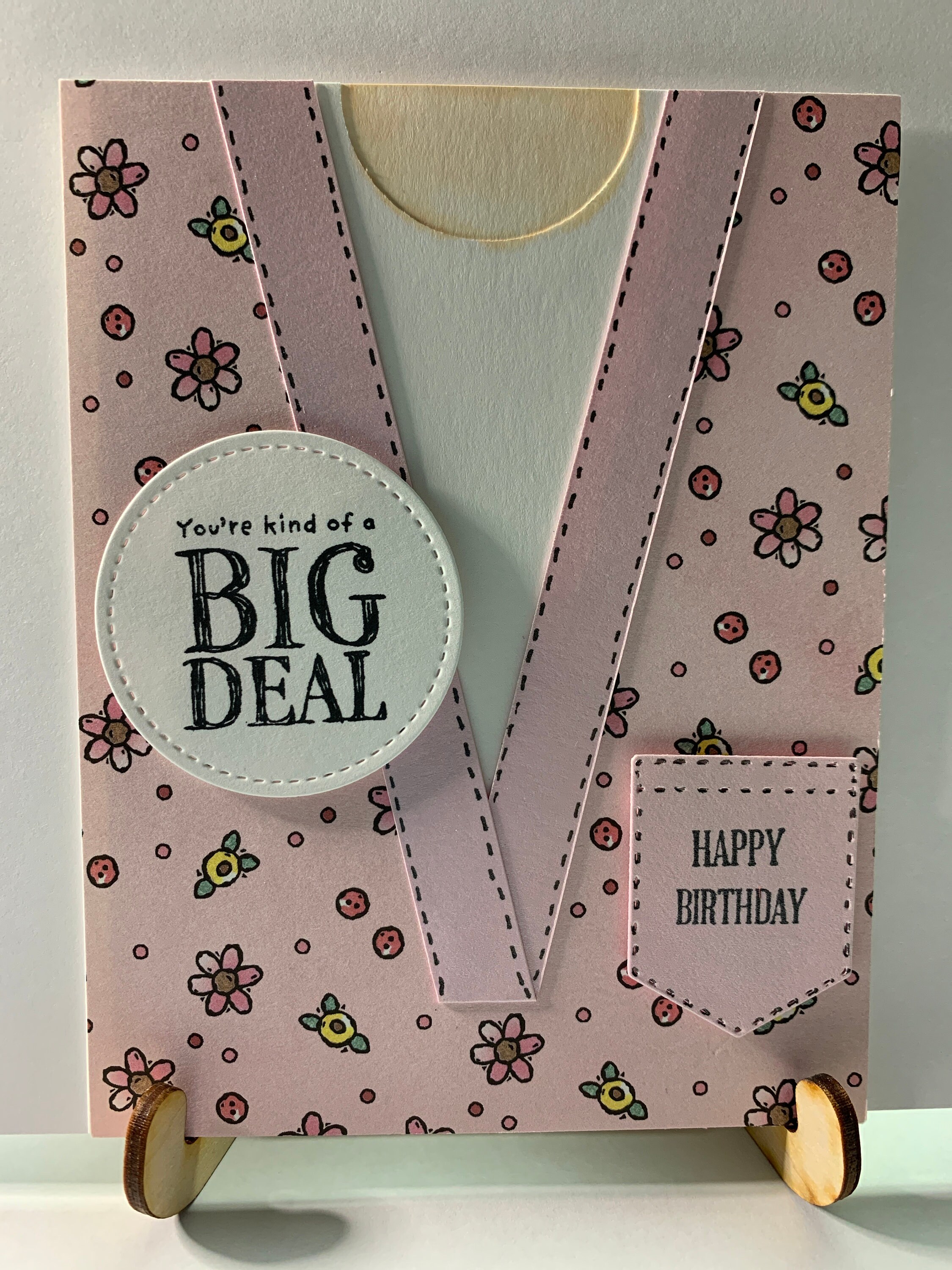 Handmade Pink Nurses Happy Birthday Card - Etsy