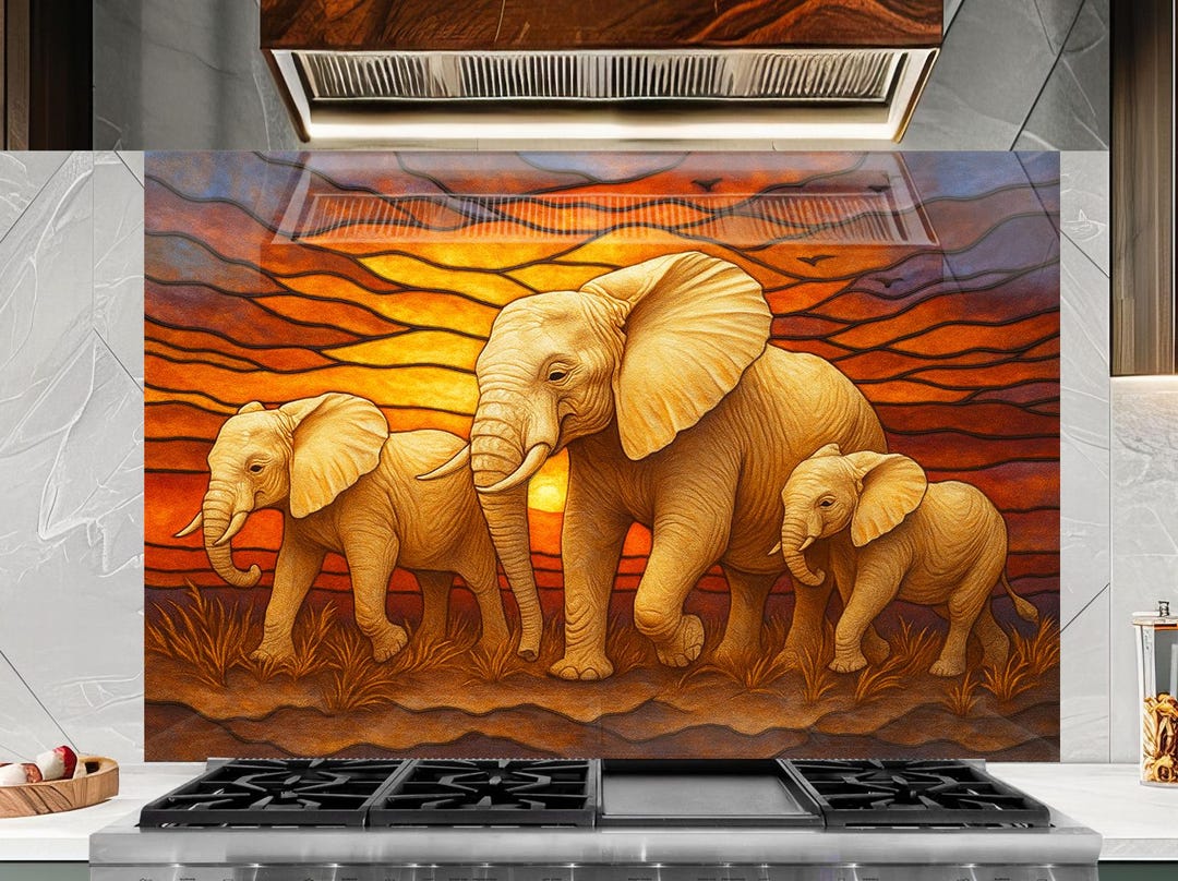 Temperli Cam Backsplash -stained Horse Backsplash-mosaic Animal ...