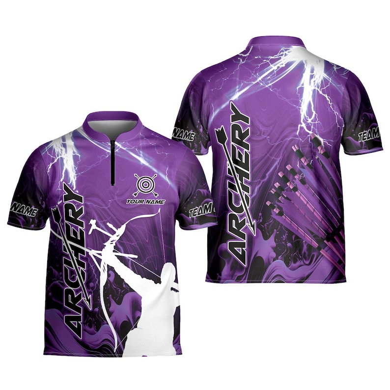 Custom Archery Jersey Shirt Bow & Arrow Personalized 3D Shirts for ...