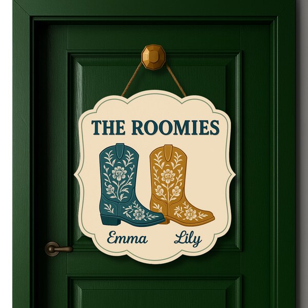 College Dorm Door Name Tags - Etsy