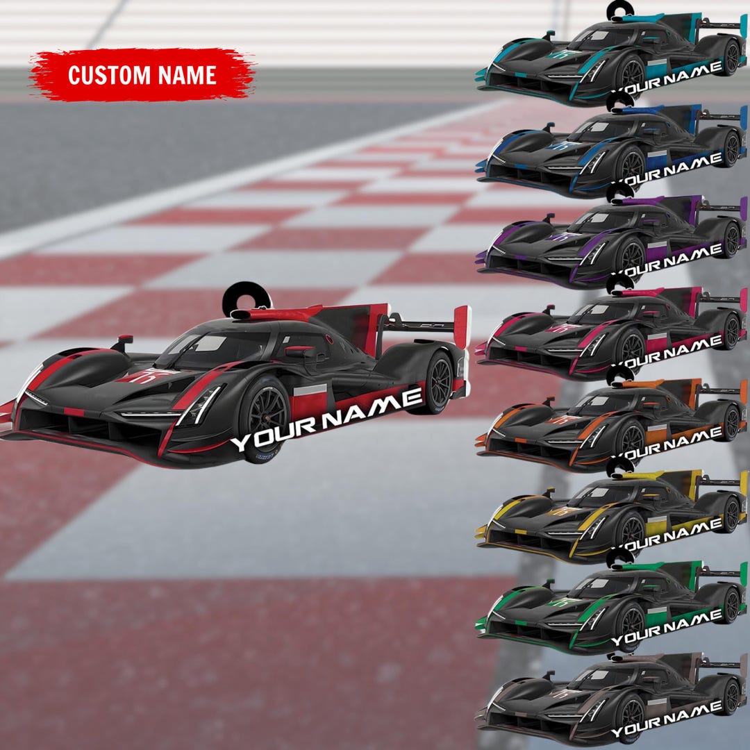 Personalized Formula 1 Racing F1 Racer Gifts Ornament Shape, Gifts for ...