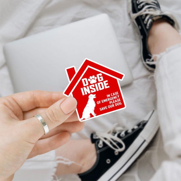 Pet Inside Sticker - Etsy