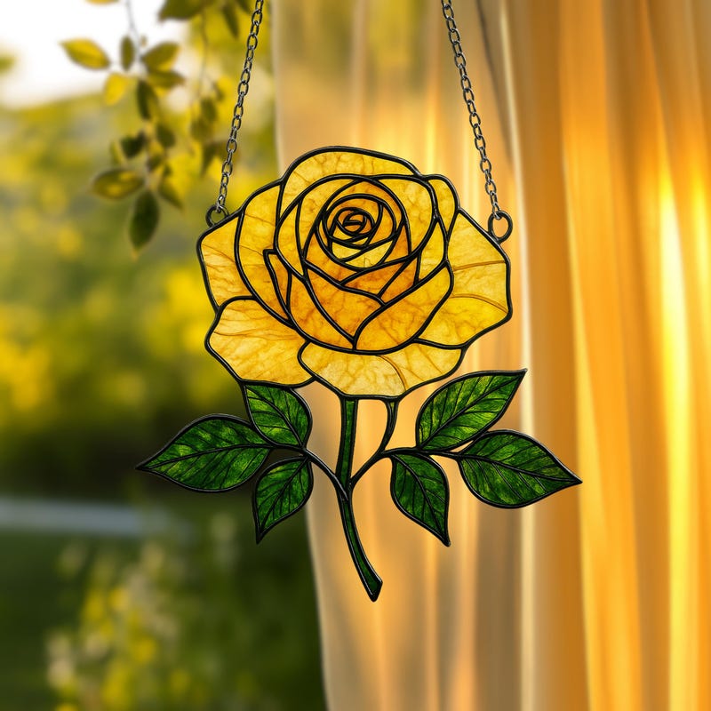 Rose Window - Etsy