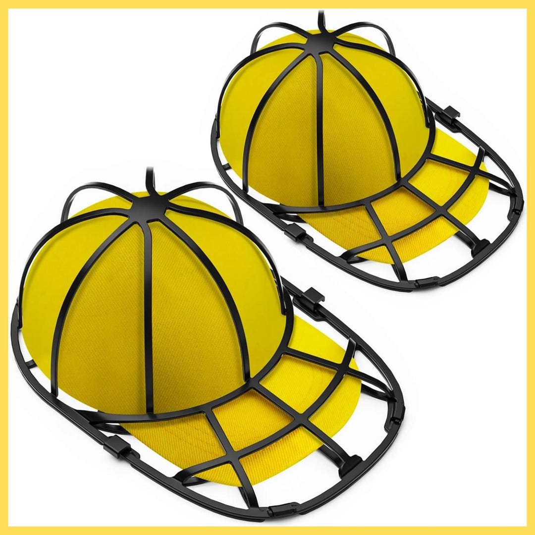 Hat Washer Cage for Caps - Protect and Clean Baseball Hats in Washing ...