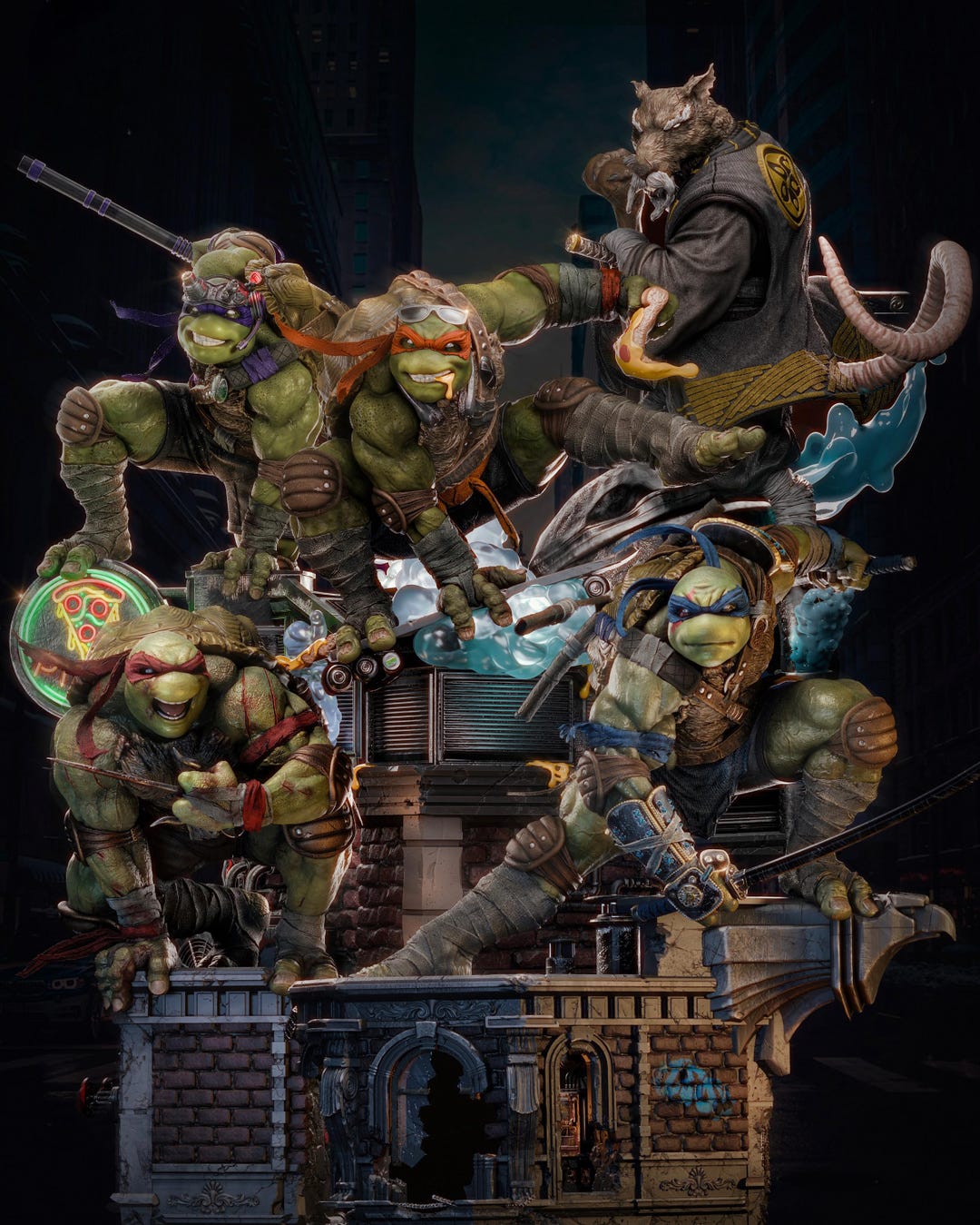 Turtle Mega Pack STL | High-detail 3D Printable Models - Etsy