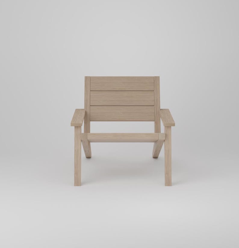 DIY Lounge Chair, Build Plans, Digitala Download - Etsy