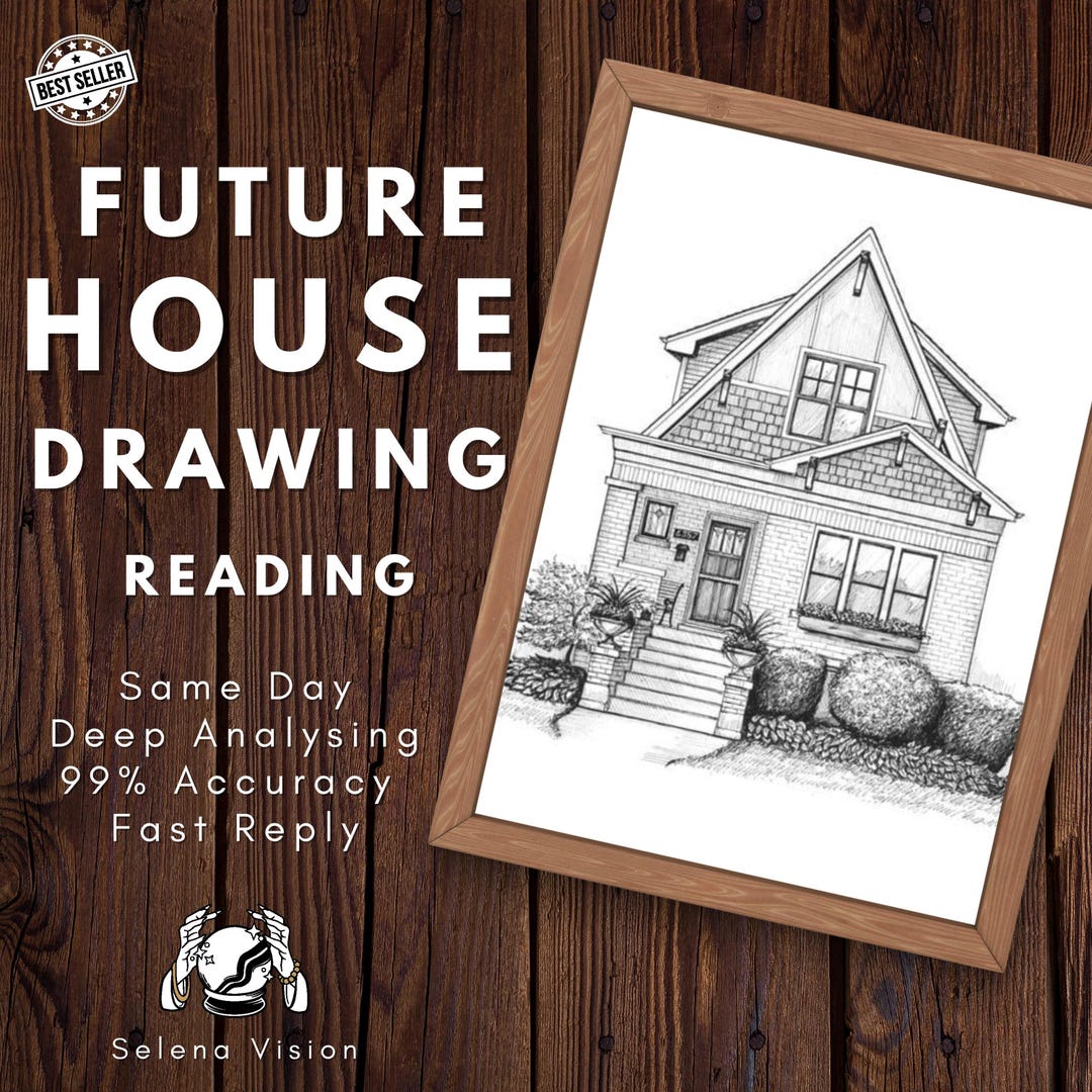 Future House Drawing & Reading | When Will You Move? | Detailed Psychic ...