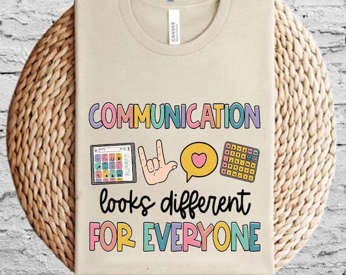 Communication Looks Different for Everyone Png, Speech Therapy Svg ...