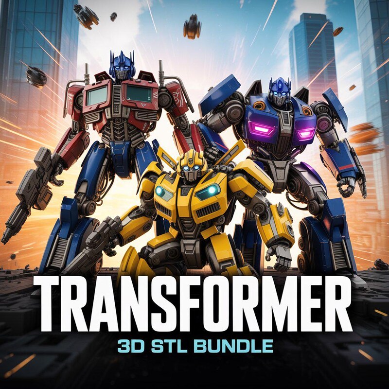 3d Mecha Robot Action Figure - Etsy UK