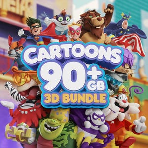 Cartoon STL Pack 90+ GB | Huge Collection of 3D Printable Models ...