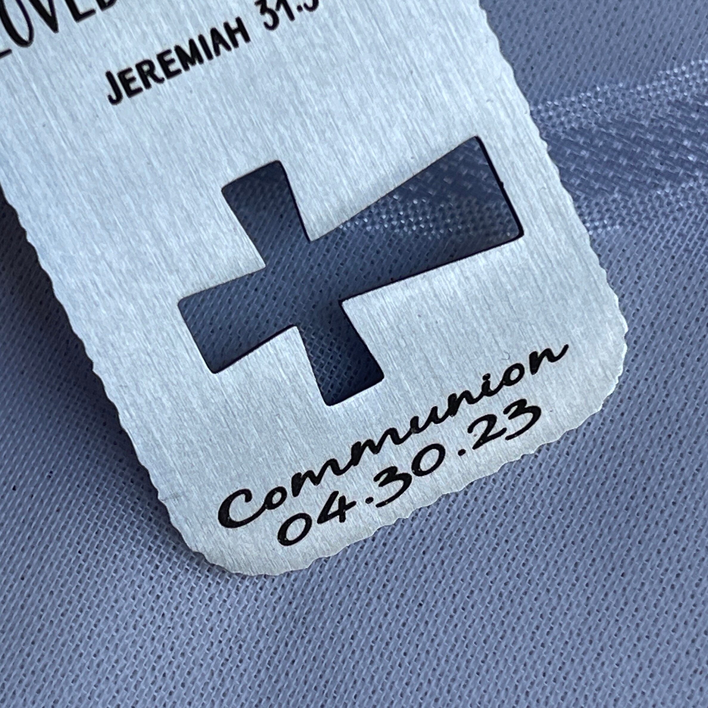 First Communion Bookmark Personalized Bookmark Bible Bookmark Gift Boy ...