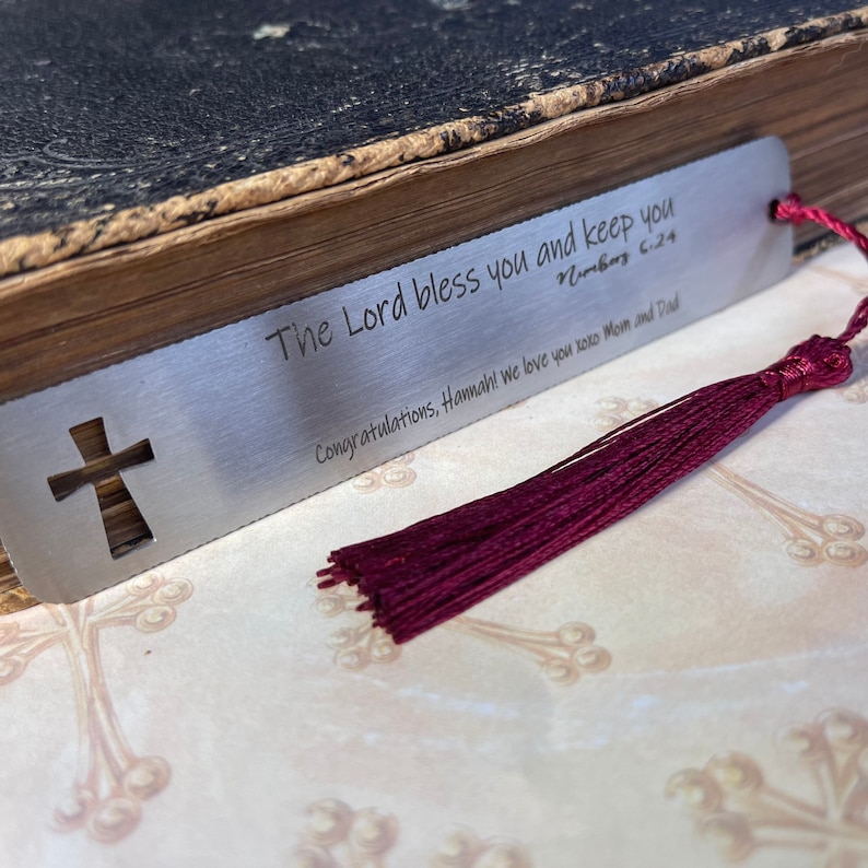 First Communion Bookmark Personalized Bookmark Bible Bookmark Gift Boy ...