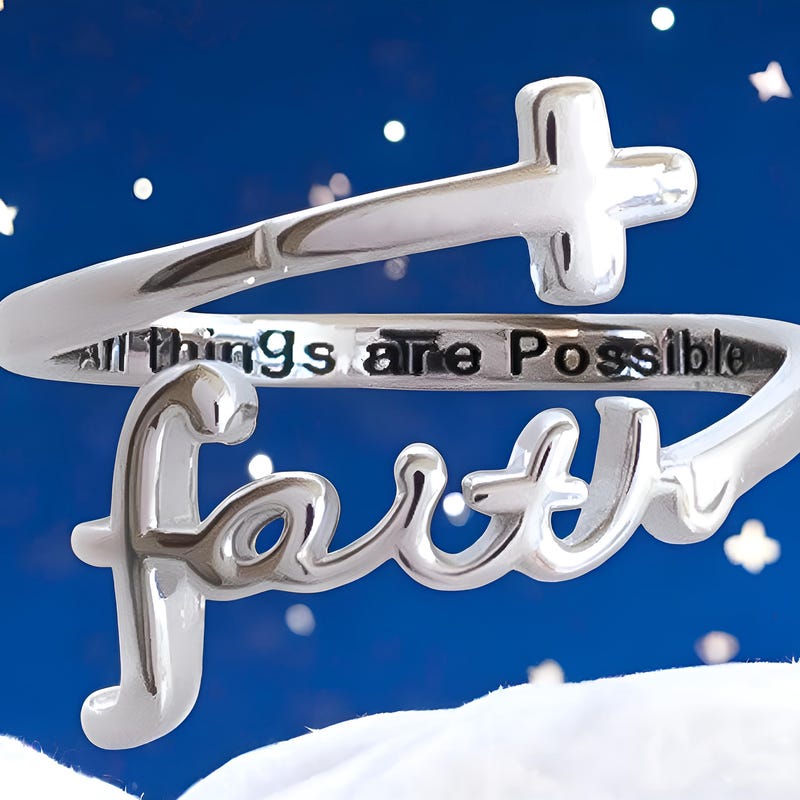 Faith Ring - Etsy