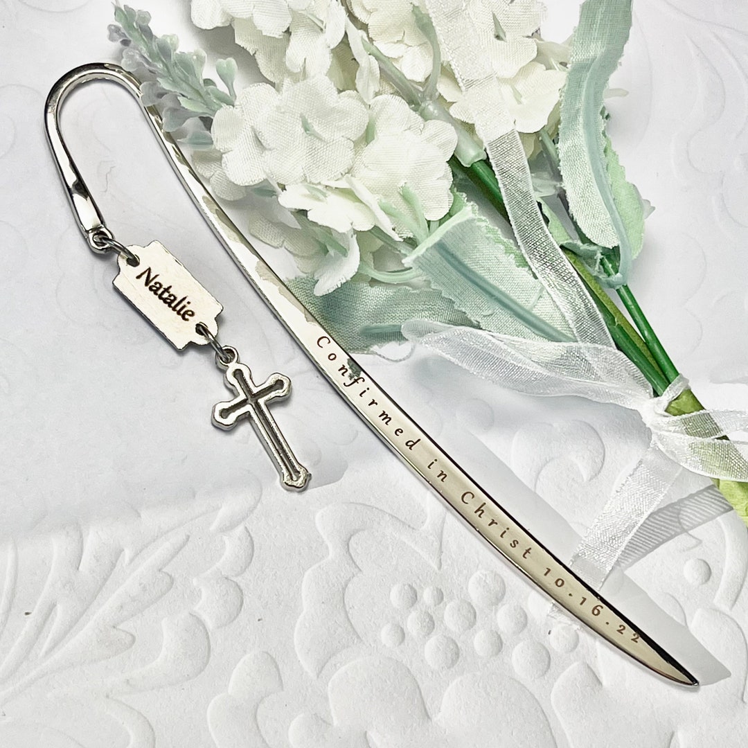 Confirmation Gift Bookmark Personalized Bible Bookmark CONFIRMED IN ...