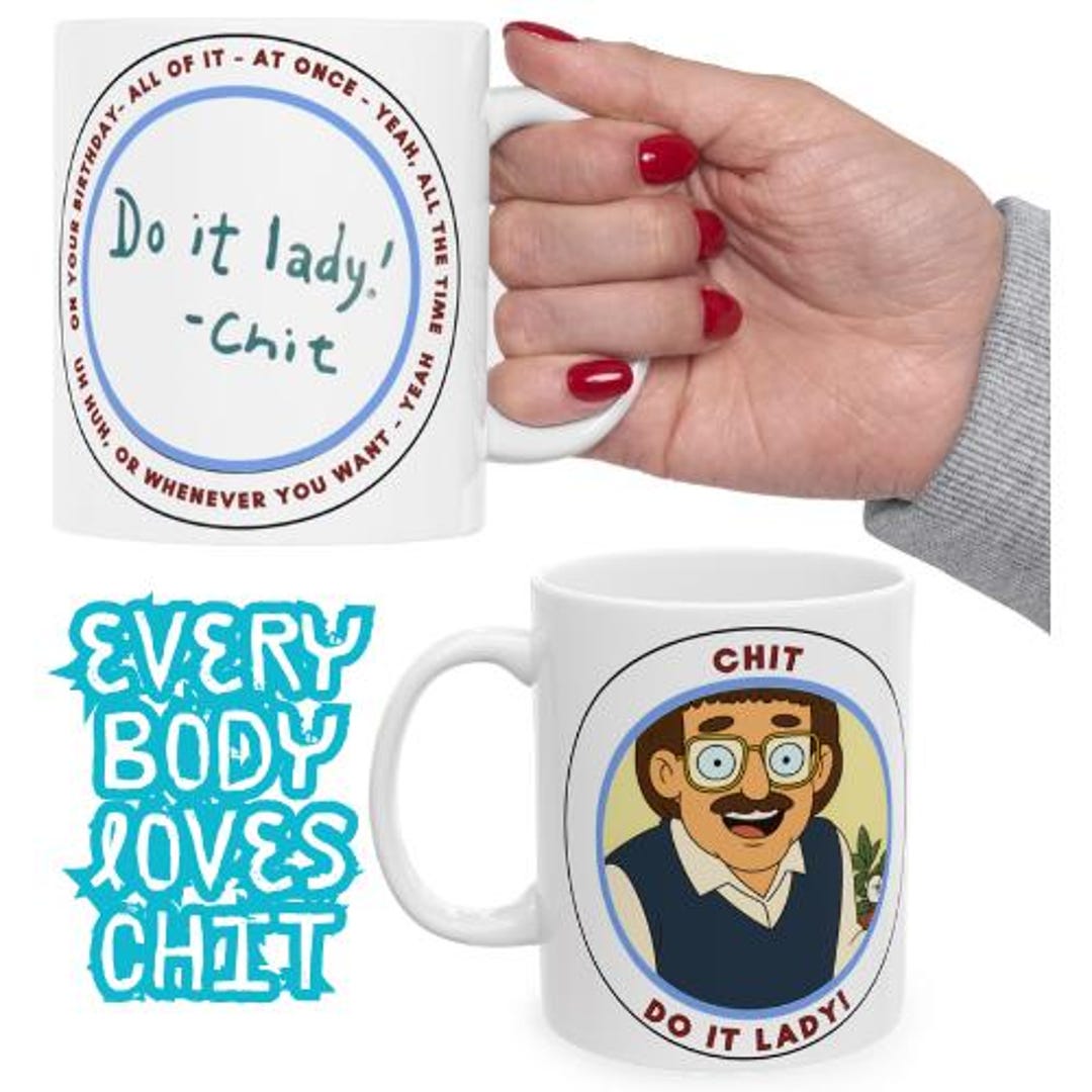 Tiktok CHIT Mug, Do It Lady, the Office, Funny Gift, Do It Lady Mug ...