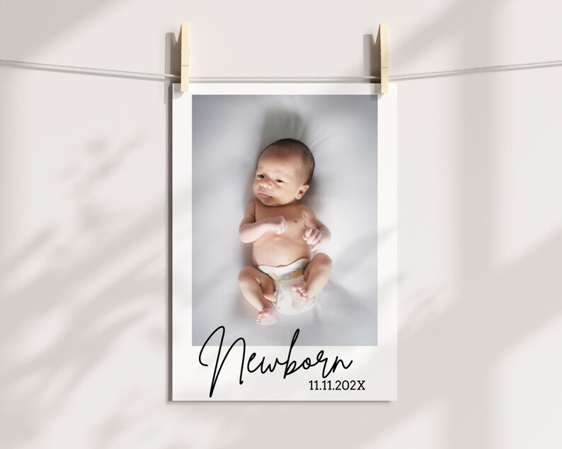 1st Birthday Monthly Milestone Sign | Personalized Baby First Year ...